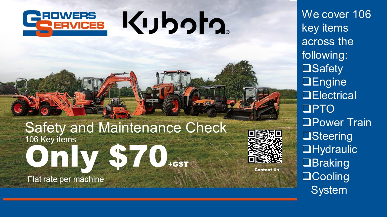 Book a Service or Repair - Growers Services